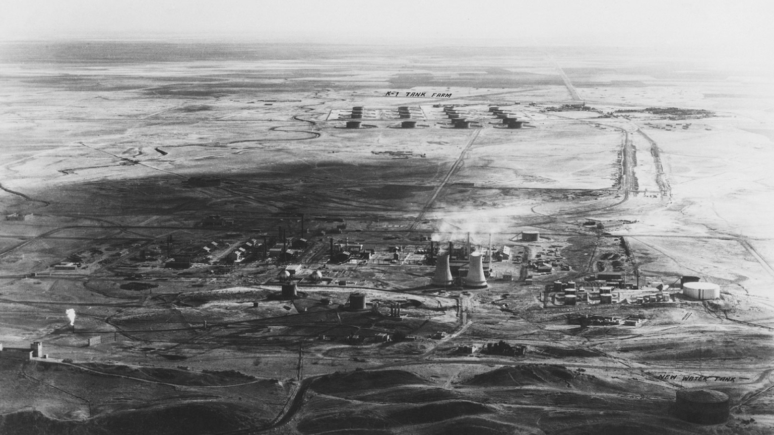 Construction of the Iraq-Mediterranean Oil Pipeline